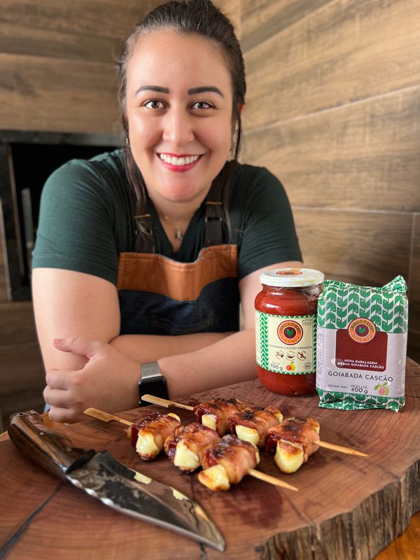 Receita - Espetinho de goiabada, queijo coalho e bacon - Ralston